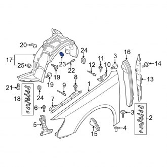 Audi A5 OEM Bumpers | Genuine Front & Rear Bumpers — CARiD.com