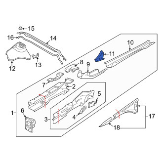Audi Q3 Chassis Frames & Body Parts — CARiD.com