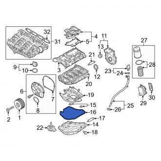 Audi TT OEM Engine Parts | Rebuild Kits, Pistons — CARiD.com