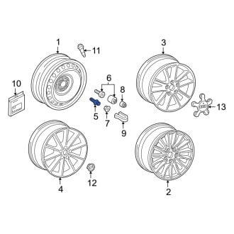Audi TT OEM Lug Nuts & Locks | CARiD