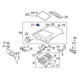 Audi A3 Interior Brackets & Hardware — CARiD.com
