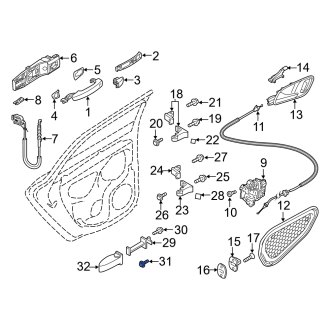 Audi A7 OEM Window Parts | Visors, Regulators — CARiD.com