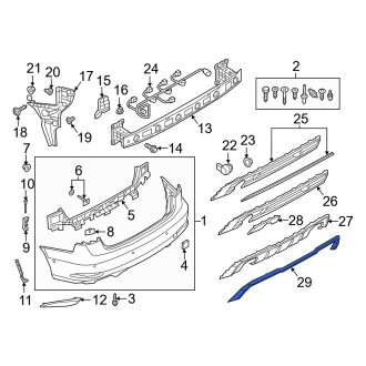 Audi A3 Replacement Bumper Moldings & Trim — CARiD.com