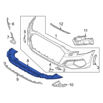 Audi S3 Replacement Front Bumpers & Components — CARiD.com