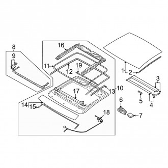 2025 Audi A3 OEM Roofs & Parts | Panels, Drip Rails — CARiD.com