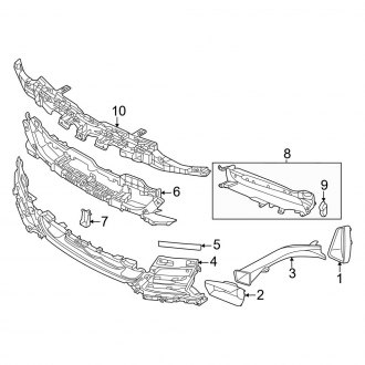 2023 Audi e-tron GT Grille Brackets & Hardware — CARiD.com