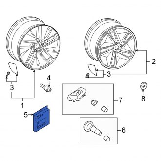Audi e-tron GT OEM Wheels & Tires | Lug Nuts, TPMS Sensors — CARiD.com