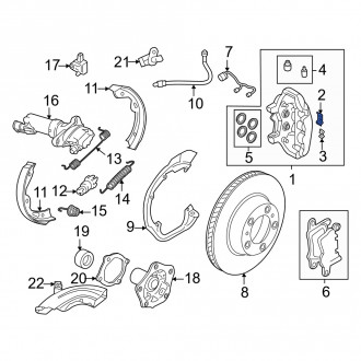 Audi e-tron GT OEM Brake Parts | Pads, Bleeders, Rotors — CARiD.com