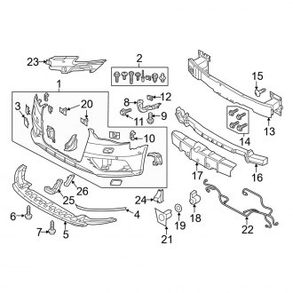2015 Audi A3 OEM Bumpers | Front & Rear — CARiD.com