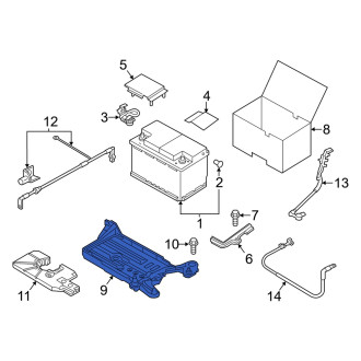 Audi A3 Battery Trays, Alternator Brackets, Mounts — CARiD.com