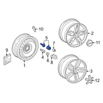 Audi TT OEM Wheels & Tires | Lug Nuts, TPMS Sensors — CARiD.com