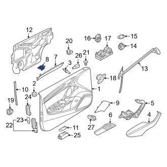 Audi Q4 e-tron Interior Brackets & Hardware — CARiD.com