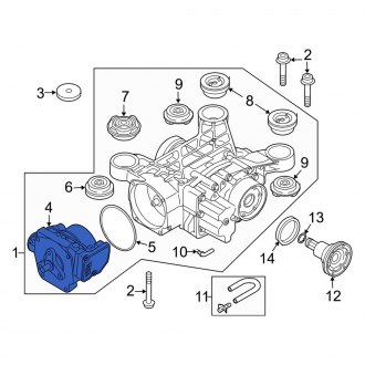 Audi 4WD Actuators | Vacuum, Electric — CARiD.com
