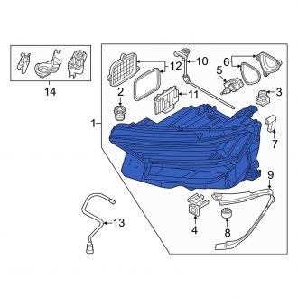 Audi Q4 e-tron Custom & Factory Headlights | CARiD