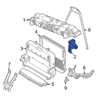 Audi Q4 e-tron Header Panel Brackets & Hardware — CARiD.com