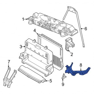Audi Q4 e-tron Header Panel Brackets & Hardware — CARiD.com