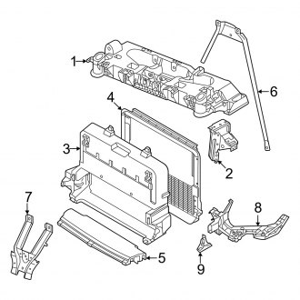 2022 Audi Q4 e-tron Radiator Supports | CARiD