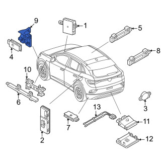 Audi Q4 e-tron Interior Brackets & Hardware — CARiD.com