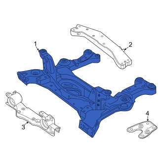 Audi Q4 e-tron Replacement Chassis Frames & Rails - CARiD.com