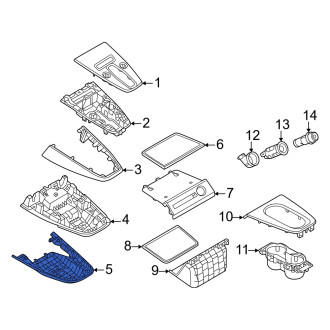 Audi Q4 e-tron OEM Interior Components — CARiD.com