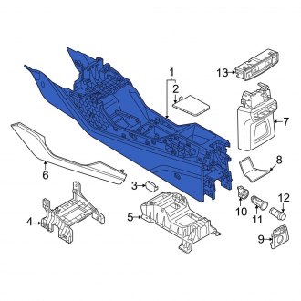 Audi Q4 e-tron OEM Interior Components — CARiD.com