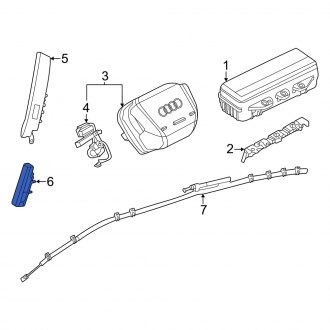 Audi Q4 e-tron Air Bag Parts - Sensors, Modules, Clocksprings | CARiD