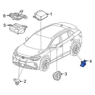 Audi Q4 e-tron Air Bag Parts - Sensors, Modules, Clocksprings | CARiD