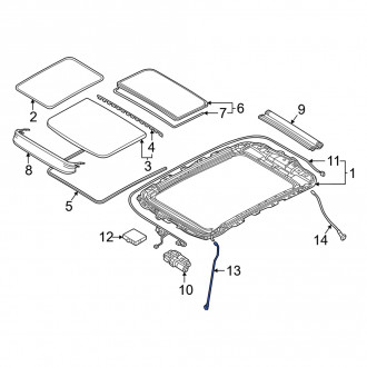 Audi Q4 e-tron OEM Roofs & Parts | Panels, Drip Rails — CARiD.com