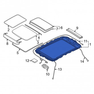 Audi Q4 e-tron OEM Roofs & Parts | Panels, Drip Rails — CARiD.com