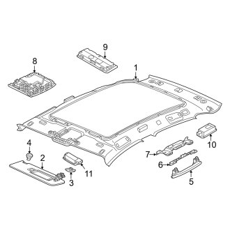 2023 Audi Q4 e-tron Interior Panels & Moldings | CARiD
