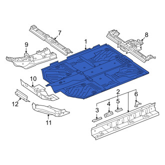 2022 Audi Q4 e-tron Replacement Floor Pans | CARiD