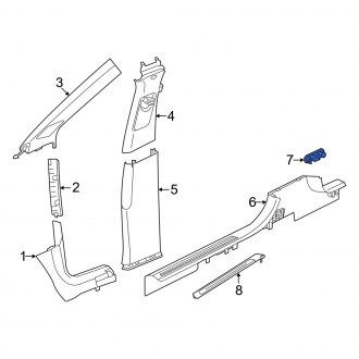 Audi Door Sills | Replacement Door Sill Plates — CARiD.com