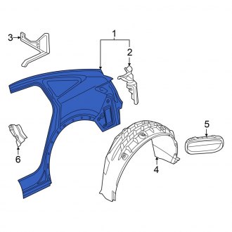 Audi Q4 e-tron OEM Quarter Panels & Parts | Rear & Front — CARiD.com
