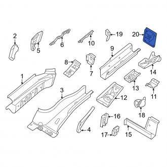 Audi Q4 e-tron Replacement Chassis Frames & Rails - CARiD.com