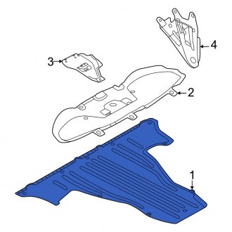 Audi Q4 e-tron Underbody Covers - Splash Shields | CARiD