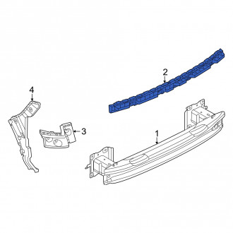 Audi Q4 e-tron Bumper Brackets & Hardware | Front, Rear — CARiD.com