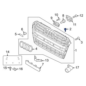 Audi Q5 OEM Bumpers | Genuine Front & Rear Bumpers — CARiD.com