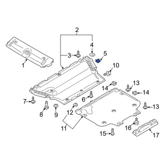 Audi Q4 e-tron Header Panel Brackets & Hardware — CARiD.com