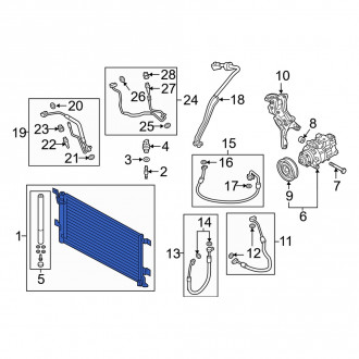 Audi S7 OEM A/C & Heating Parts | Systems, Compressors — CARiD.com