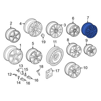 Audi A4 OEM Wheels | Original Steel & Alloy Wheels — CARiD.com
