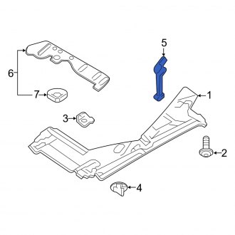 Audi A5 Underbody Covers | Splash Shields — CARiD.com