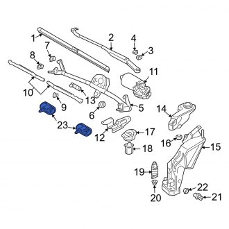 Audi A3 Washer Nozzles & Parts | CARiD