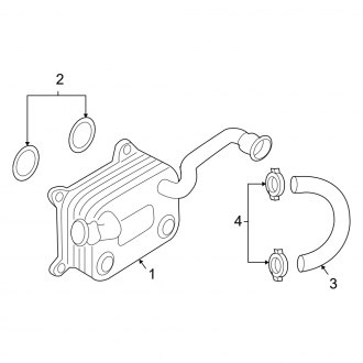 2004 Audi S4 Engine Oil Coolers & Components | CARiD