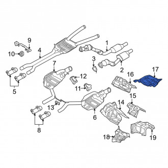 Audi S4 OEM Exhaust Parts | Systems, Tips, Pipes — CARiD.com
