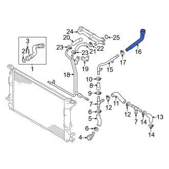 Audi A7 Coolant Overflow Tanks — CARiD.com