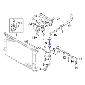 Audi A7 Coolant Overflow Tanks — CARiD.com