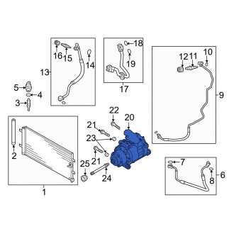Audi S6 OEM A/C & Heating Parts | Systems, Compressors — CARiD.com