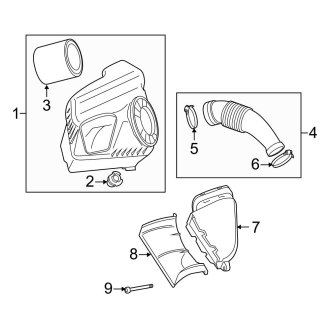 2015 Audi A7 OEM Air Intake Parts - Filters | CARiD