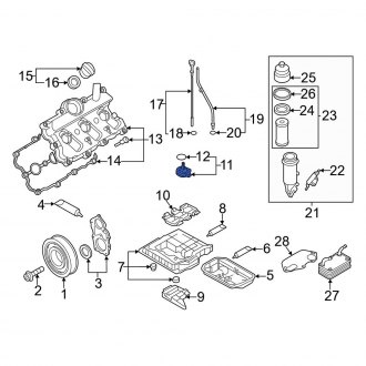 Audi S4 OEM Engine Parts | Rebuild Kits, Pistons — CARiD.com