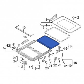 Audi A7 Sunroofs & Components — CARiD.com